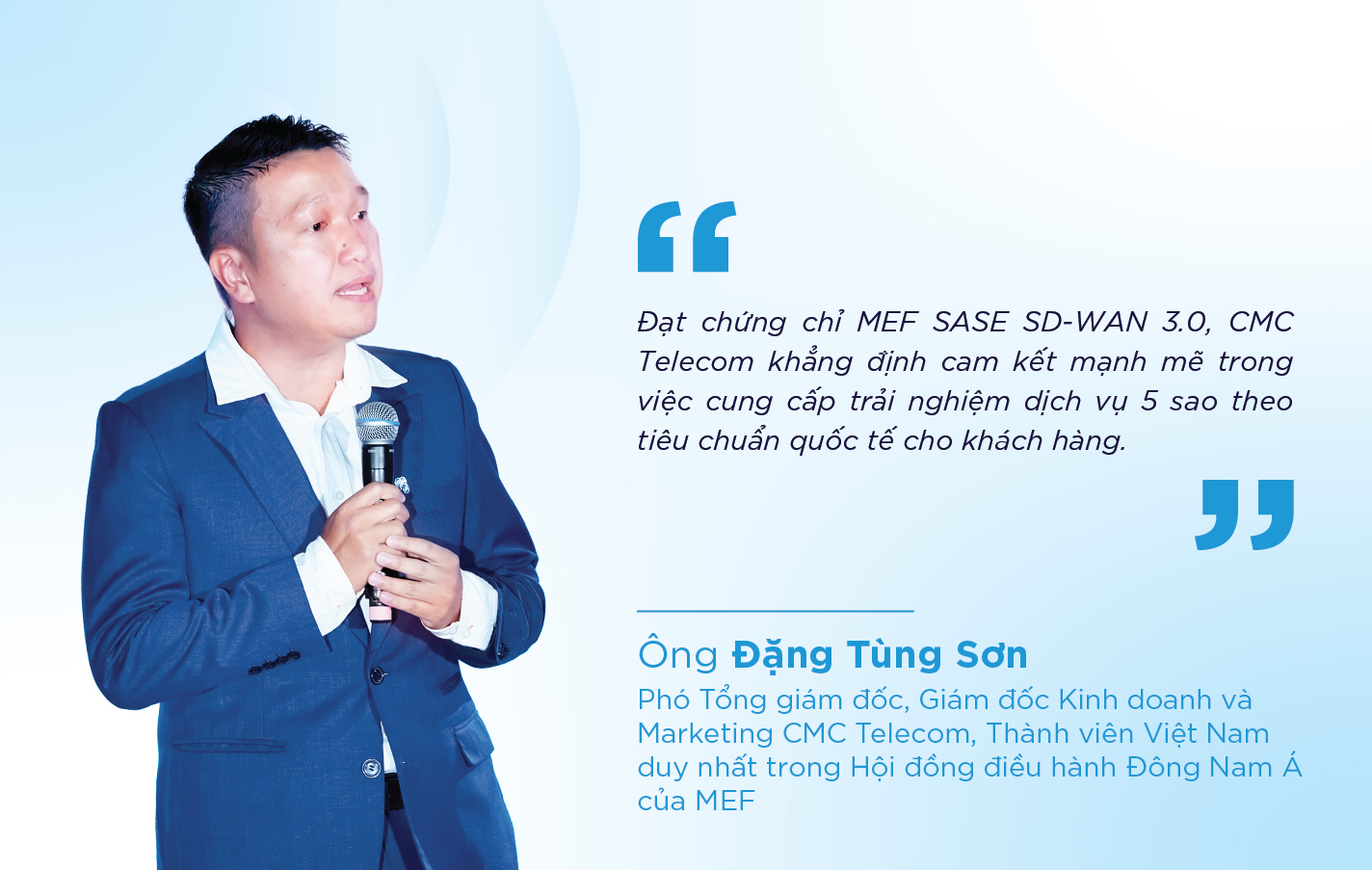 CMC Telecom - doanh nghiệp đầu tiên tại Việt Nam đạt MEF SASE SD-WAN 3.0