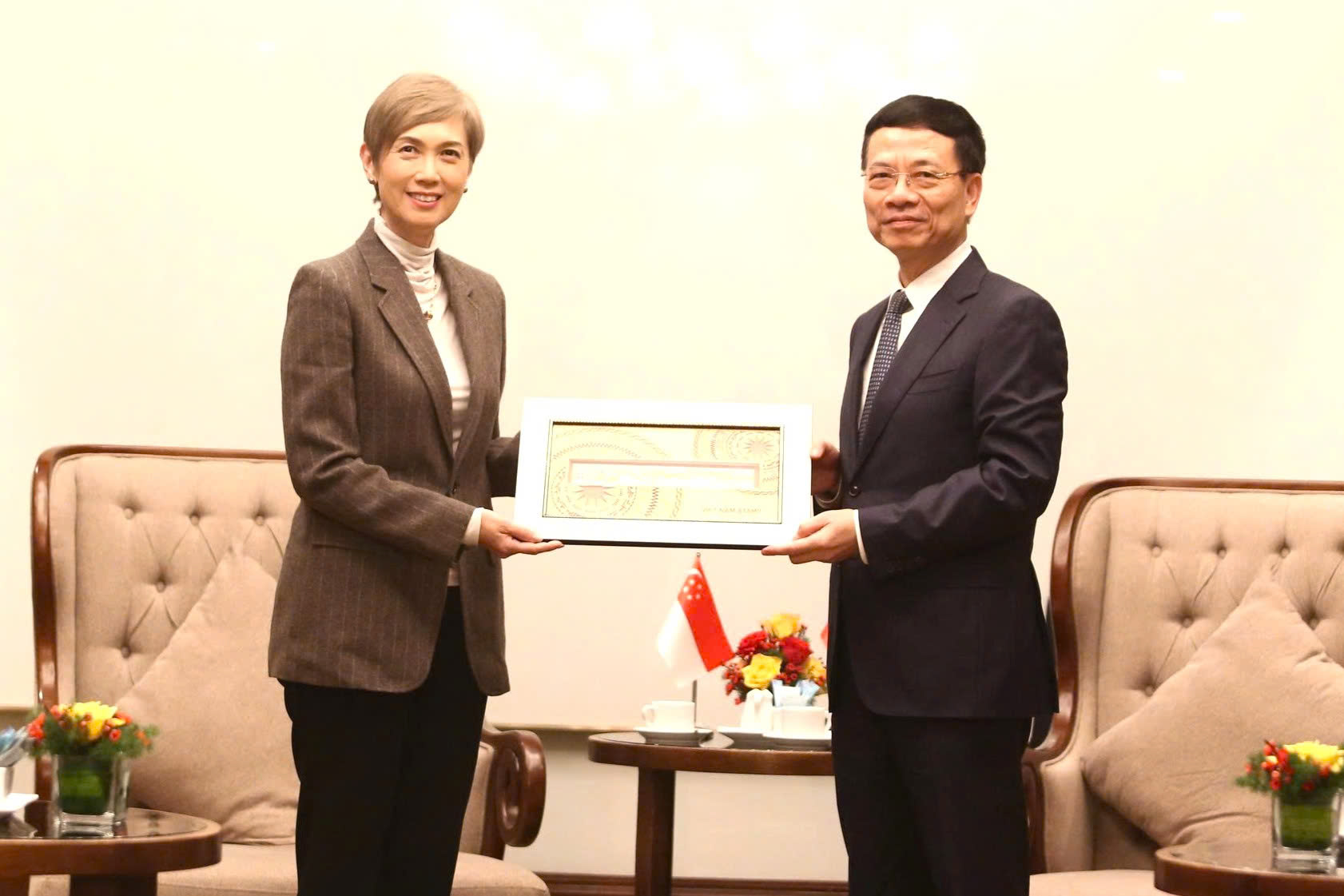 Vietnam und Singapur fördern die digitale Zusammenarbeit mit dem Ziel ...