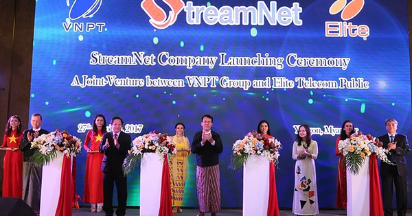 VNPT khai trương liên doanh StreamNet tại Myanmar